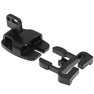 FDXGYH 2 Set Spa Hot Tub Cover Latch Clip Lock Kit, with Key and Screws、Strap Buckle Lock Slides, for Repair Spa Hot Tub Cover Kit