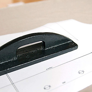 Universal Fabric Pattern Weight – 4lb One-Piece Cast Iron Fabric & Cloth Pattern Weights (2 Weights)