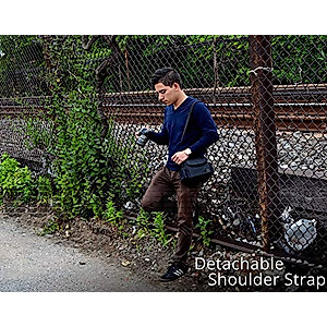 eCostConnection Medium Soft Padded Camera Equipment Bag/Case for Nikon, Canon, Sony, Pentax, Olympus Panasonic, Samsung & Many More