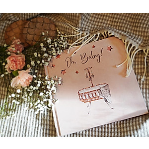 Chamich Baby Shop Chamich Oh Baby Memory Book, Boho Style Baby Photo Album, Gender Neutral Gift For Baby, Baby Photo Journal, Beige, 9 inches X 9 inches