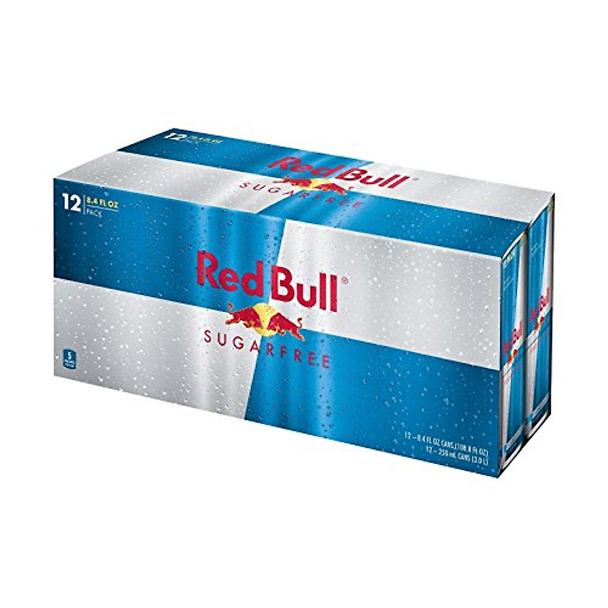 Red Bull Sugarfree, Energy Drink, 8.4-Fl OZ (12 Pack)