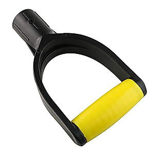 JCBIZ 32mm Inner Diameter Plastic Spade Handle Shovel D Grip Handle Good Hand Protect Garden Accessories for Snow Shovel Digging Raking Tools