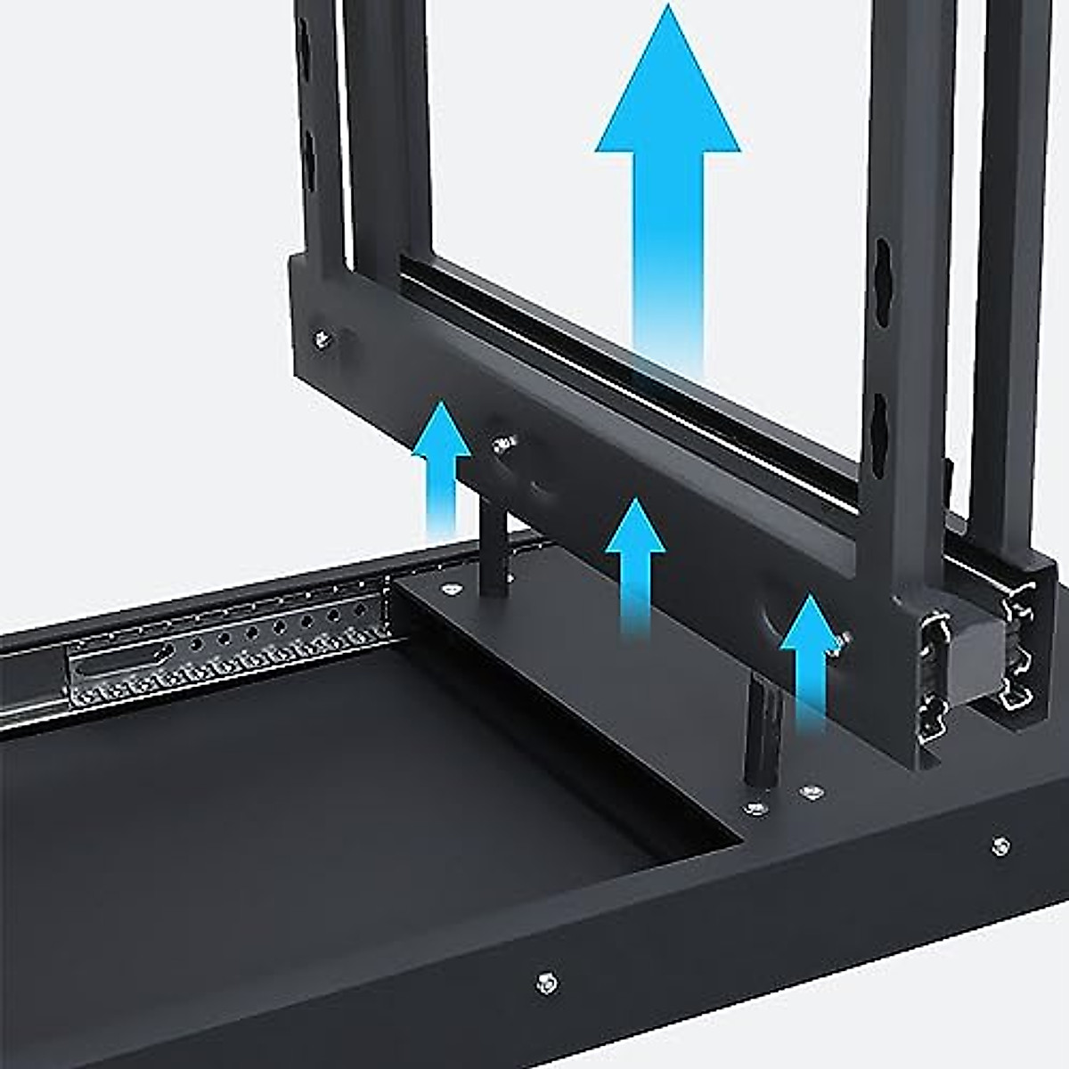 AHDFY 2 Tier Dish Rack, Full Open Kitchen Aid Dish Rack, Blind Corner Cabinet Pull Out Seasoning Dish Basket for Cabinet Pantry Kitchen Cupboard