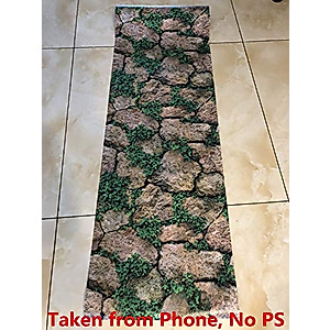 Yancorp 10ft Brick Contact Paper Peel and Stick Wallpaper Self-Adhesive Stone Contact Paper Fireplace Kitchen Backsplash Covers