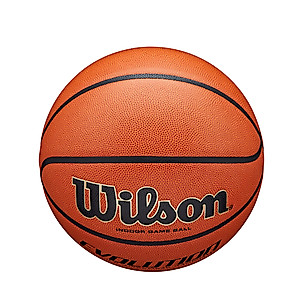 WILSON Evolution Game Basketball - Game Ball, Size 5 - 27.5"
