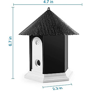 4 Frequency Dog Barking Control Devices Up to 50 Ft Range Dog Training & Behavior Aids, Ultrasonic Dog Barking Deterrent Devices Weatherproof, Bark Box Anti Barking Device Safe for Humans & Dogs