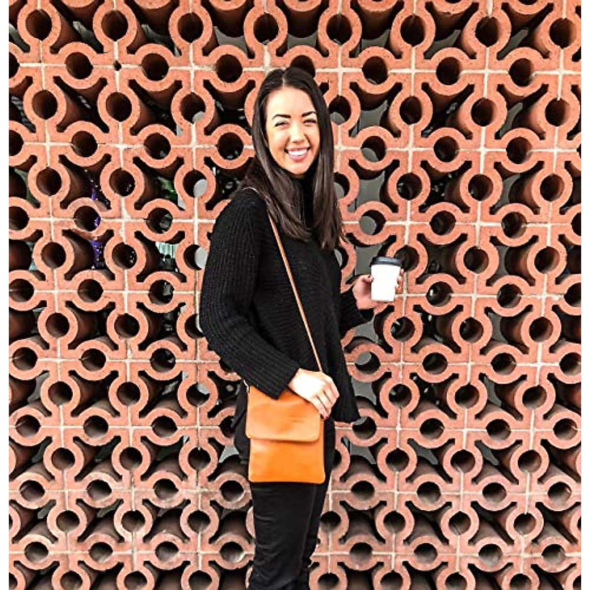 LaGaksta Ashley Very Small Crossbody Bag Leather Tan