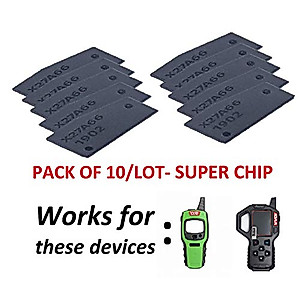Pack of 10 VVDI Super Transponder Chip Convertible Clone XT27A01 XT27A66 Transponder Clone for VVDI VVDI2 Mini Key Tool Bundle ID46 40 43 4D 8C 8A T3 47