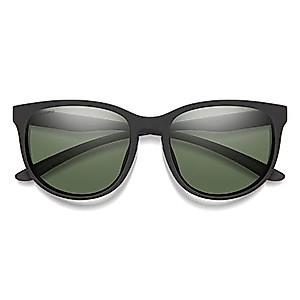 Smith Lake Shasta Active Sunglasses - Matte Black | Chromapop Polarized Grey Green