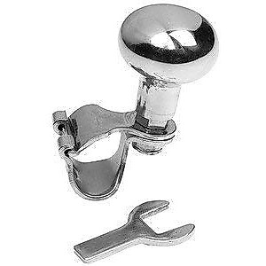 Amarine Made Aisi 316 Stainless Steel Marine Sport Boat Steering Wheel Knob, Steering Wheel Maneuvering Knob - S, M, L (S)