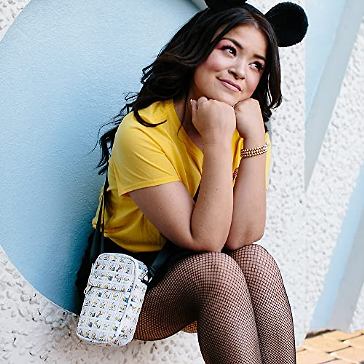 Buckle Down Crossbody Bag, Donald Duck