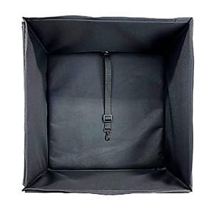 Bushwhacker Portland - Bike Rack Dog, Grocery and Goods Carrier - Bicycle Pannier Crate Cycling Basket Trunk Bag Rear Bed Storage Leash Carry Cargo Pet Commuter Behind Seat Accessories Items Ebike