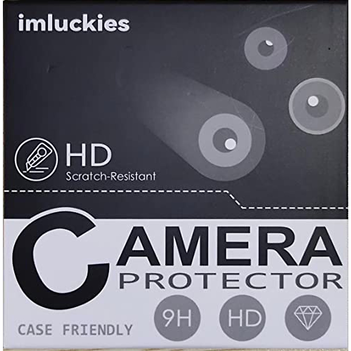 imluckies for iPhone 14 Pro/iPhone 14 Pro Max Camera Lens Protector Bling, HD Tempered Glass Diamonds Lens Screen Protector Individual Alloy Metal Ring, Glitter Purple