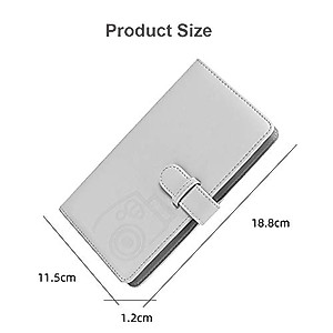 Z-SHINE 96 Pockets Mini Film Wallet Photo Album Compatible with Fujifilm Instax Mini LiPlay 11 9 8 7s 90 25 70 Instant Camera, Share SP-2 Mini Link Printer