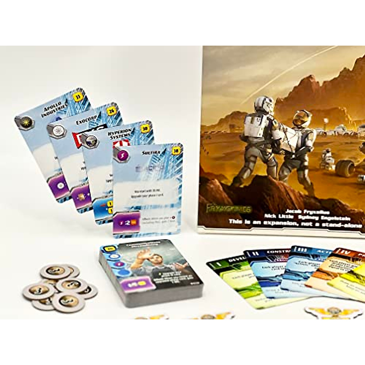 Terraforming Mars Ares Expedition: Discovery by Stronghold Games, Strategy Board Games