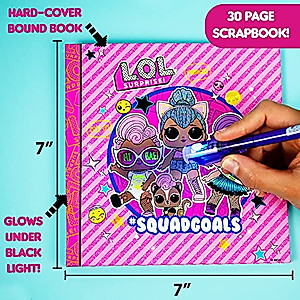 L.O.L. Surprise Glow-In-The-Dark Scrapbook by Horizon Group USA