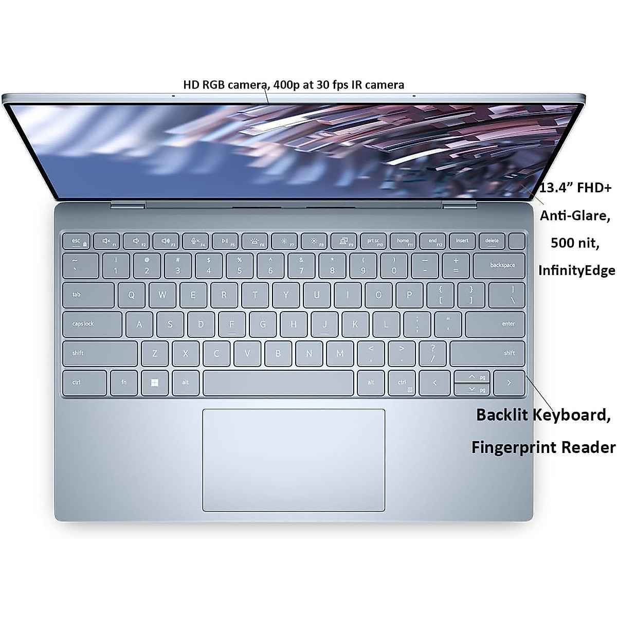 DELL 2023 XPS 13 13.4" FHD+ (Intel 10-Core i7-1250U, 16GB LPDDR5 RAM, 512GB SSD) Thin & Light Business Laptop, 12-Hr Battery Life, Thunderbolt 4, IR Webcam, Backlit, Fingerprint, Wi-Fi 6E, Win 11 Pro