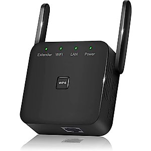 HIMALU 2024 Newest WiFi Extender/Repeater，Covers Up to 9860 Sq.ft and 60 Devices, Internet Booster - with Ethernet Port, Quick Setup, Home Wireless Signal Booster