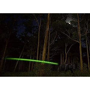 DEEPOWER Crossbow Lighted Nock with ON/Off Switch 4 Pack with .285”/.297”/.300”/.305” Bushings LED Nock Universal Fit for Bolts (Green)