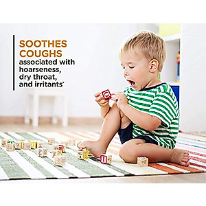 Zarbee's Naturals Children's Cough Syrup with Dark Honey, Natural Cherry Flavor, 4 Ounce Bottle