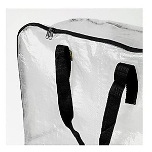 Ikea DIMPA 3 pcs Extra Large Storage Bag, Clear Heavy Duty Bags, Moth and Moisture Protection Storage Bags