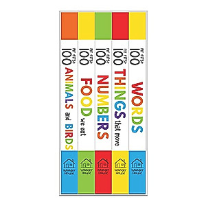 My First 100 Library: Boxset of 5 Early Learning Board Books