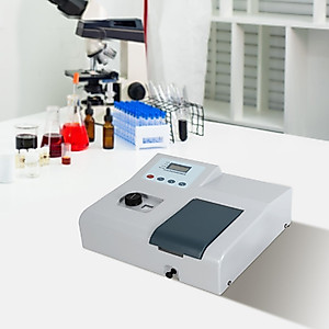 Spectrophotometer 6Nm 721 Digital Spectrophotometer Lab Spectrophotometer Visible Wavelength Range 350-1020Nm Wave Digital Lab Spectrophotometer Equipment