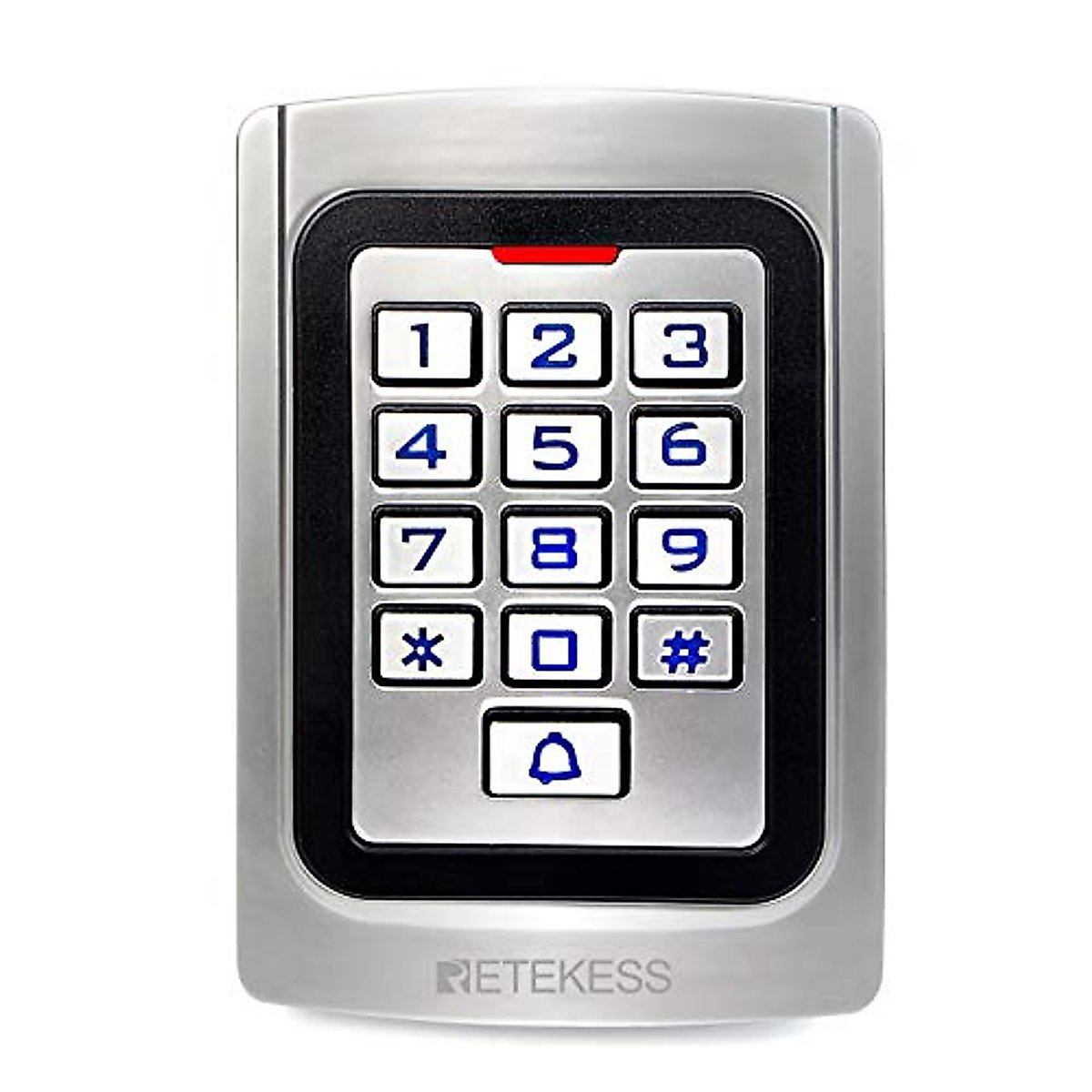 Retekess T-AC04 Garage Keyless Entry Pad,Access Control Keypad,Door Keypad,Wiegand 26 PIN Code RFID Keypad,IP68 Waterproof,2000 Users