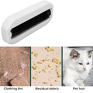 Crumb Brush, Reusable Handheld Crumb Sweeper Home Soft Hair Debris Collector for Table Bed Sheet Clothes Sofa