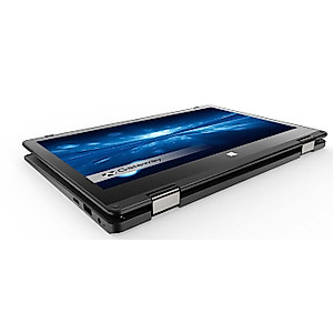 Gateway Newest Touchscreen 11.6 HD 2-in-1 Convertible Laptop in Black Intel N4020 4GB RAM 64GB SSD Mini-HDMI Webcam Windows 10 S