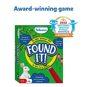Skillmatics Card Game - Found It Outdoor, Scavenger Hunt for Kids, Boys, Girls, & Families Who Love Board Games Educational Toys, Gifts Ages 4, 5, 6, 7