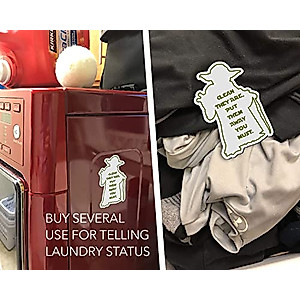 Hopeful House & Home Clean Dirty Magnet for Dishwasher – Yoda, A Strong Heavy Duty Magnetic Dishwasher Sign to Identify if Your Dishes are Clean or Dirty. Double Sided Magnetic Sign Clean or Dirty