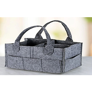 Baby Diaper Caddy – Nursery Organizer – Diapers baby wipes Organizer – Storage Caddy - newborn Storage baby diaper Organizer - Easily portable diaper organizer - baby care bag