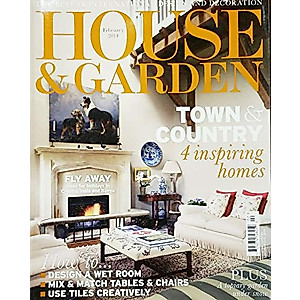 HOUSE & GARDEN, FEBRUARY, 2014 (THE BEST IN INTERNATIONAL DESIGN AND DECORATION^
