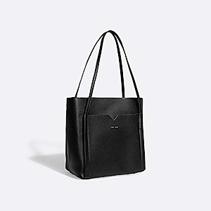 Pixie Mood Clara Lightweight Vegan Leather Tote -With Crossbody Bag