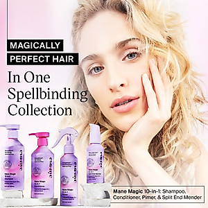 EVANYC Hair Conditioner, Mane Magic 10-in-1, 8.8 fl oz, Sulfate Free, Strengthening Conditioner for Dry Hair and All Hair Types, GMO-Free, Vegan, Plant Protein, Argan Oil, Baobab Seed Oil