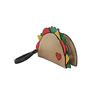 WonderMolly Sleepyville Critters Yummy Taco Foodie Wristlet Purse