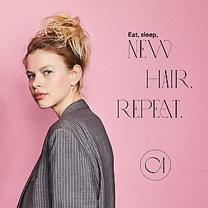 CAISHA Big Hairpiece Scrunchy Updo Bridal Hairstyle curly Messy Bun Gray Mix G19E