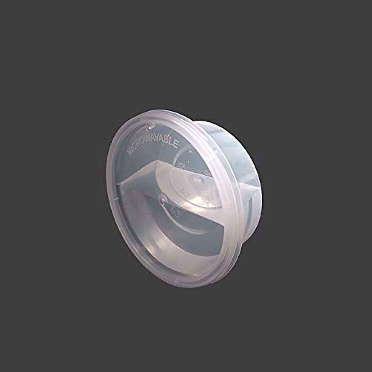 XINGLIAN 50 Pack 4 Ounce Clear Slime Foam Ball Storage Containers with Lids for DIY Craft Making