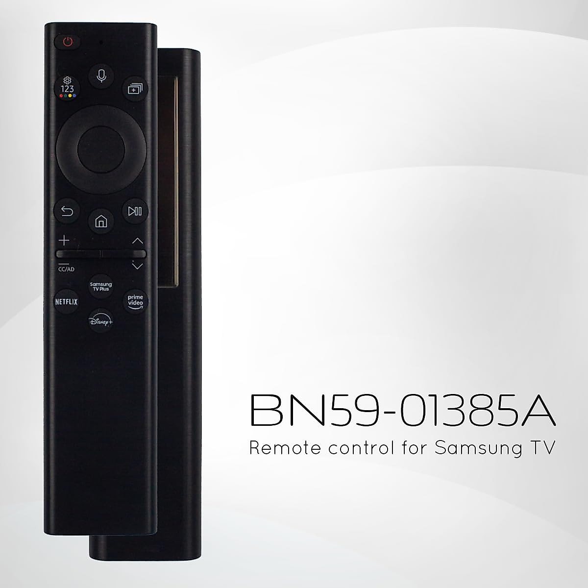 2021 Model BN59-01385A Replacement Remote Control for Samsung Smart TVs Compatible with Neo QLED, The Frame and Crystal UHD Series (Renewed)