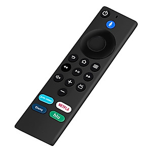 ALLIMITY L5B83G Replaced Voice Remote fit for Amazon TV Stick (4K Bundle & Lite)，TV Stick 4K & 4K Max, TV Stick (2nd & 3rd Gen), TV Cube (1st & 2nd Gen), TV (3rd Gen)