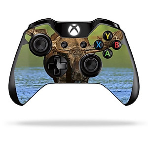 Protective Vinyl Skin Decal Skin Compatible with Microsoft Xbox One/One S Controller wrap Sticker Skins Moose
