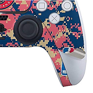 Skinit Decal Gaming Skin Compatible with PS5 Controller - Officially Licensed NBA New Orleans Pelicans Digi Camo Design