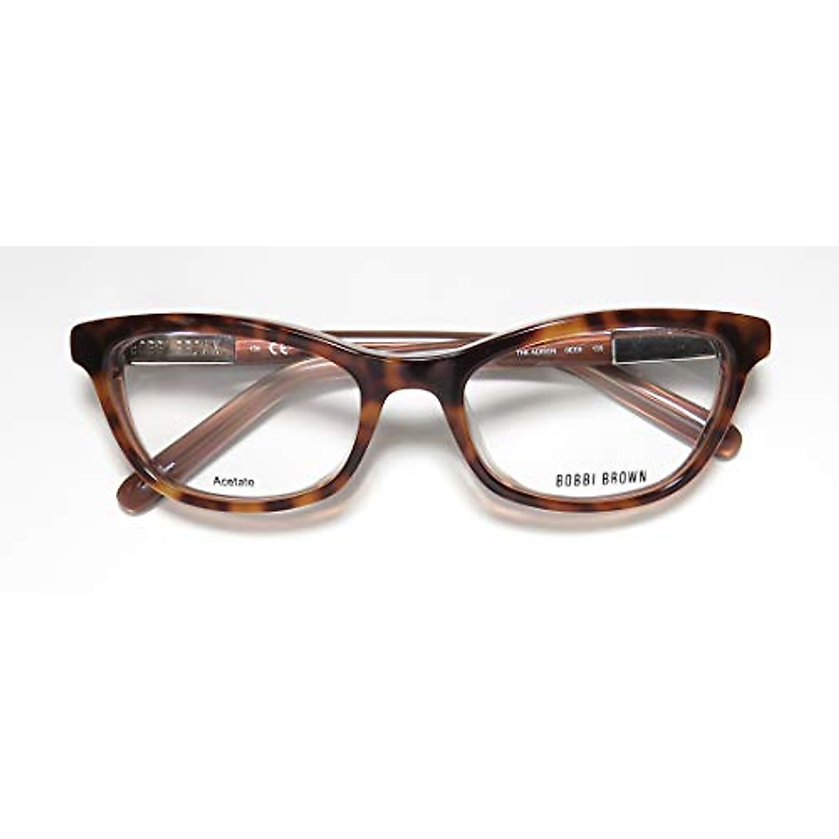 Bobbi Brown TADRN-0EE8 Women's The Adrien Tortoise Cocoa Eyeglasses