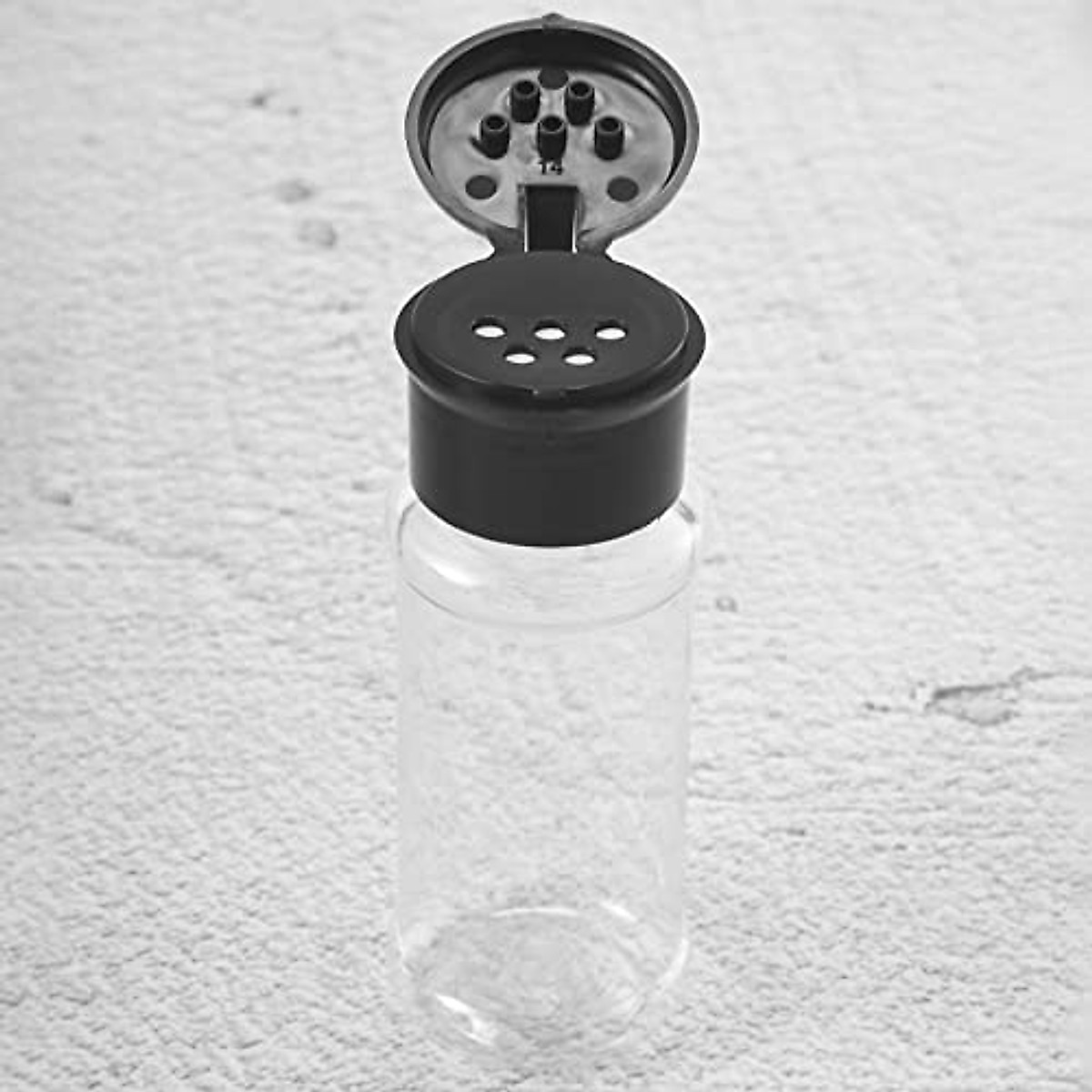 Yuyosunb 20Pcs/Set 100Ml Spice Salt Pepper Shakers Black Seasoning Jar Can Pepper Bottle Barbecue Condiment Kitchen Gadget Tool