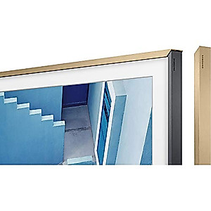 SAMSUNG QN32LS03TB The Frame 3.0 32-inch QLED Smart TV Bundle 32-inch The Frame Customizable Bezel - Beige
