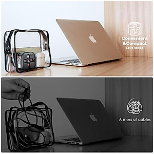 4.5A Multi Charger Cable - Retractable 3-in-1 USB with Lightning/Type C/Micro Ports - 2 Pack 4Ft Fast Sync for iPhone, Samsung, LG, Huawei, Tablets