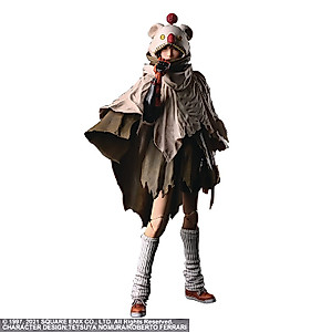 Square Enix Final Fantasy VII Remake Intergrade: Yuffie Play Arts Kai Action Figure W 4.57" x D 2.64" x H 10.08"