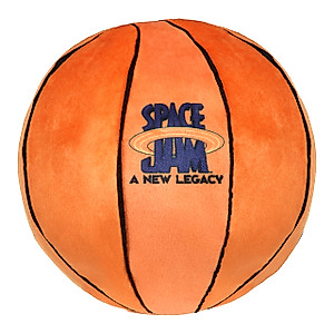 Moose Toys Space Jam: A New Legacy - Transforming Plush - 12" Bugs Bunny into a Soft Plush Basketball - Exclusive, Multicolor, (14591)