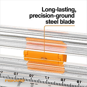 Fiskars 01-001555J TripleTrack High Profile Replacement Blades Cut/Score Style I, 1.5x1.5x1 Inch, Black and Orange